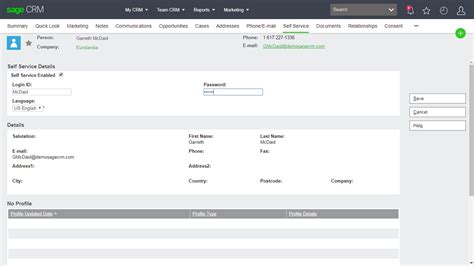 Demoing Self Service Sage CRM Hints Tips And Tricks Sage CRM Community Hub