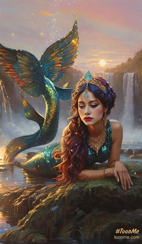 Majestic Mermaid Mermaid Fantasy Art Mythical Creatures Beautiful