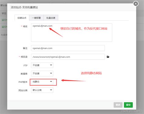 宝塔反代教程 国内服务器访问openai api接口 502 bad gateway问题解决 chatgpt 反向代理 502 csdn博客