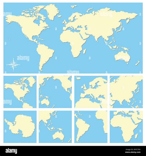 vector illustration of the world map stock vector image and art alamy