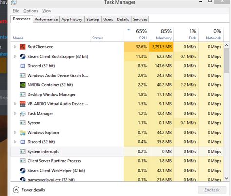 Rust Only Taking 30 Cpu Low Gpu Usage Too Rplayrust