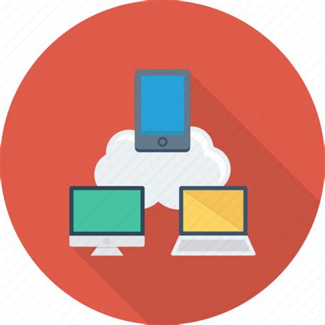 Cloud Computing Connection Network Icon Download On Iconfinder