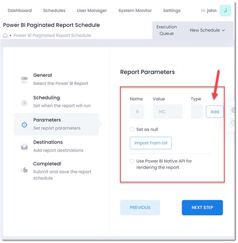 How Do I Create A Single Power Bi Paginated Report Schedule In The Pbrs