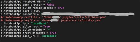 Python Configuration For Jupyter Notebook On A Home Ubuntu Server