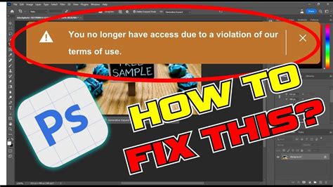 You No Longer Have Access Due To A Violation Of Our Terms Of Use