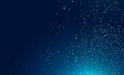 Digital Technology Blue Particle Background With Light Effect 12773531 Vector Art At Vecteezy