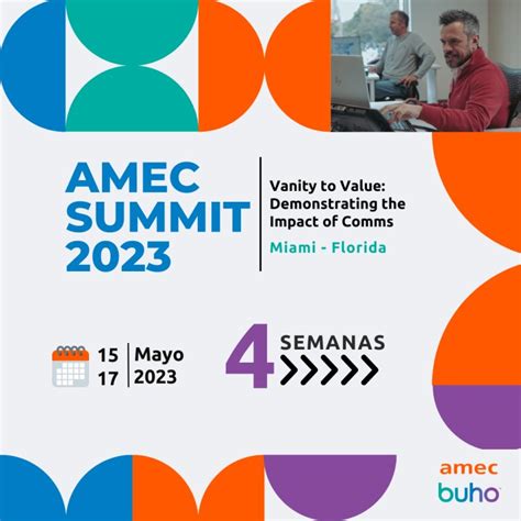 Amec Measurement And Evaluation Latam On Linkedin Amec Summit 4 Semanas