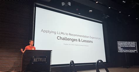 Netflix Prs 2024 Applying Llms To Recommendation Experiences