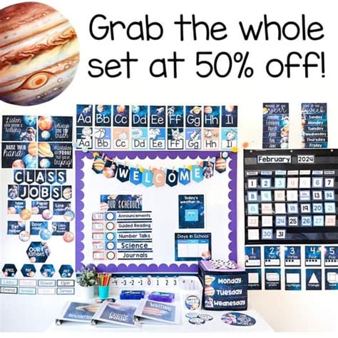 Punctuation Posters Space Themed Classroom Decor Punctuation Mark