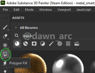 SubstancePainter Polygon Fill Notes
