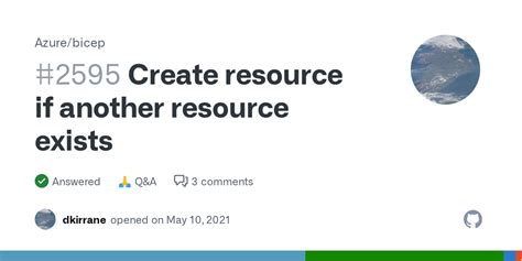 Create Resource If Another Resource Exists · Azure Bicep · Discussion