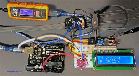 Breadboard Setup Biophysics Lab