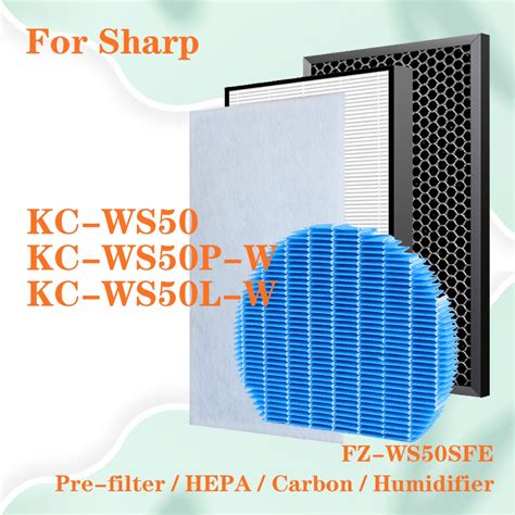 Air Purifier Filter For Sharp Air Purifier Kc Ws50p W Kc Ws50l W Kc Ws50pw Kcws50lw Replacement