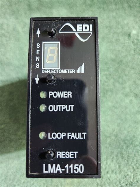Edi Lma 1150 Hv Inductive Loop Vehicle Detector Exit Loop Detector For Sale Online Ebay