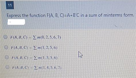 Answered Express The Function Fa B Cabc Bartleby