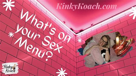 The Sex Menu A Powerful Tool For Intimacy Communication YouTube