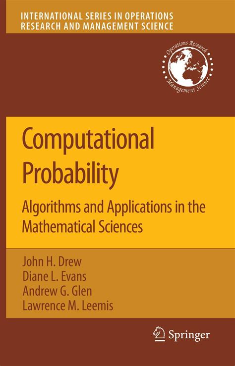 Computational Probability Algorithms And Applications In The