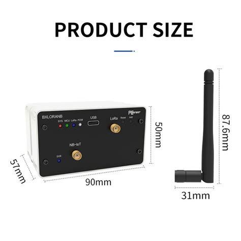 Lora Industrial Monitoring Module Temperature Humidity Current Voltage Measurement Relay Control