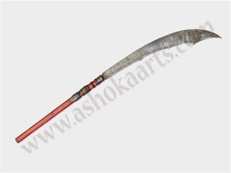 Massive Chinese Or Vietnamese Halberd