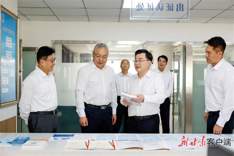 胡昌升在省贸促会调研图 天水在线