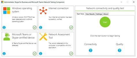 Network Testing Companion