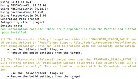 Ios ERROR Import With CocoaPods Stack Overflow
