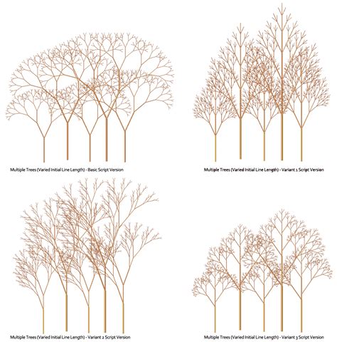 fractal trees basic l system example 9 4 fractal tree fractals