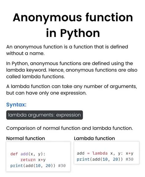 Python Programming Anonymous Function In Python ☞ P6925a6d6012cf