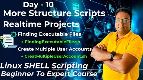 Day 10 Linux Shell Scripting Controlling Loop Realtime Project 🔥 Youtube
