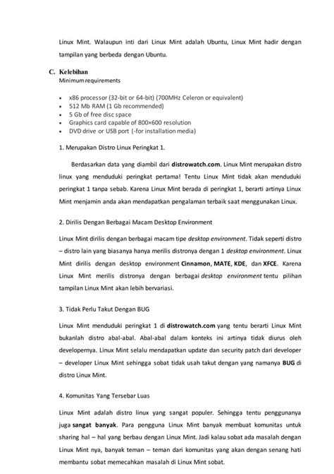 linux mint pdf