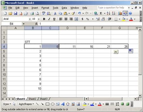MS Excel Lesson Manipulating Data In Spreadsheets
