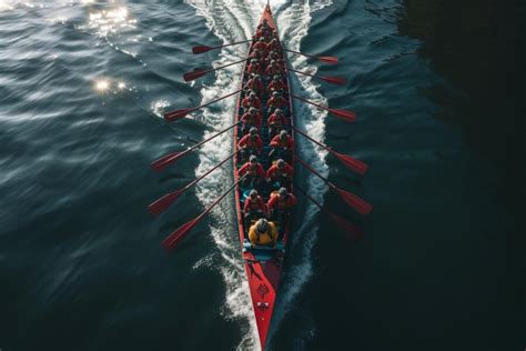 premium photo seamless teamwork in an aerial view of synchronized