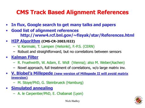 Detector And Physics Calibrations Ppt Download