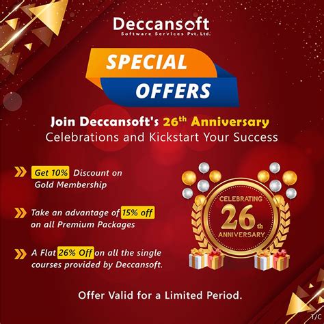 Deccansoft On Linkedin 🎉 Celebrating 26 Glorious Years Of Deccansoft 🎉 We Are Overjoyed To Be