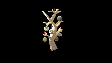 Tree Structure 3d Model