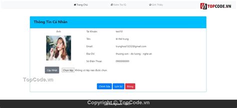 Code Website Thi Trắc Nghiệm Có Báo Cáo Spring Boot Thymleaf Hỗ Trợ