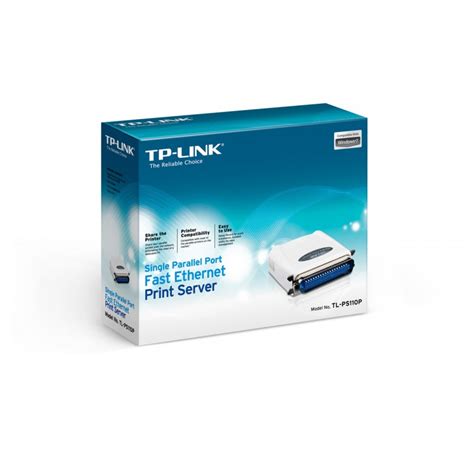 Tp Link Tl Ps110p Single Parallel Port Fast Ethernet Print Server