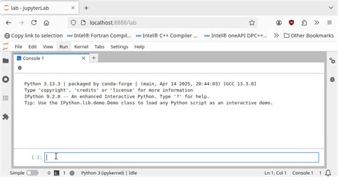 Automatic Resizing Of The Console Prompt In Jupyterlab 440 And Later