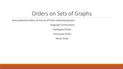 Ppt The Graph Minor Theorem Powerpoint Presentation Free Download Id 6607273