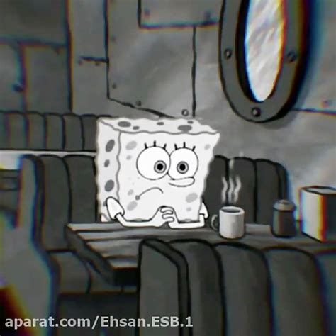 باب سفنجی غمگین