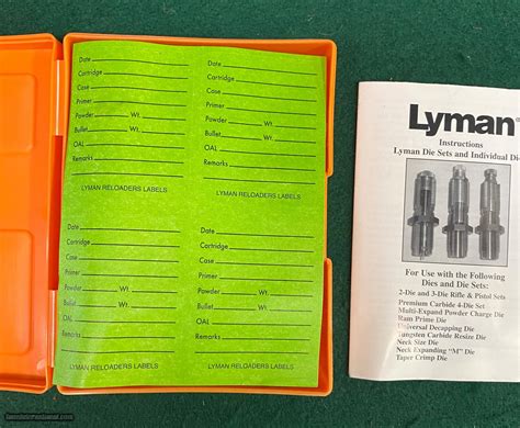 50 90 Sharps 3 Die Reloading Set By Lyman