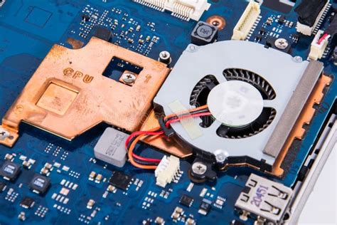 Cpu Fan Socket On Motherboard Stock Photo Image Of Harddisk Disk 33439606