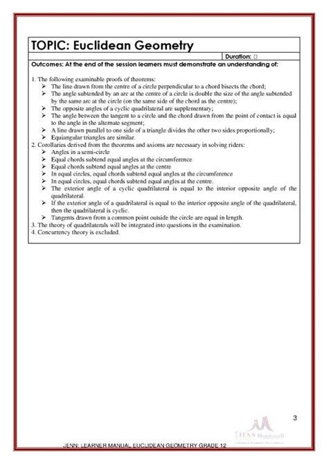 Geometry Pdf Grade Maths Activity Manual Euclidean Geometry