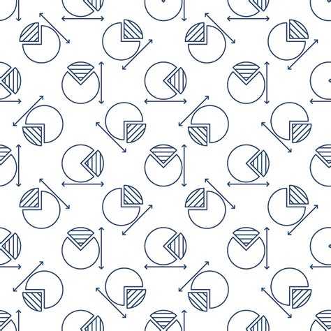 Premium Vector Mathematics Graph Vector Concept Colored Modern Seamless Pattern