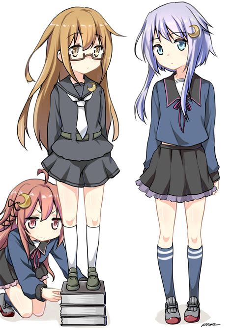 Uzuki Yayoi And Mochizuki Kantai Collection Drawn By Ryuki
