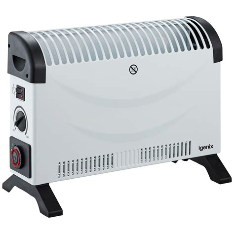 Igenix White Convector Heater With Timer 2000w Wilko