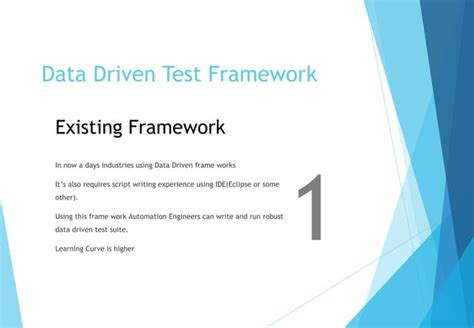 Hybrid Automation Framework Development Introduction Ppt