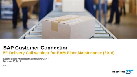 pdf sap customer connection · customizing for pm and cs →maintenance