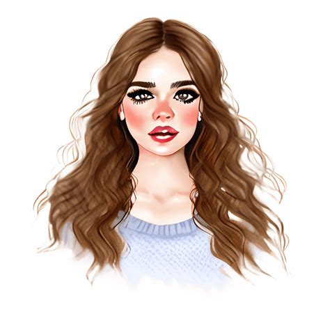 Beautiful Pretty Young Girl With Dreamy And Simetrical Hazel Eyes