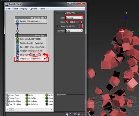 create sparks in 3ds max using particle flow